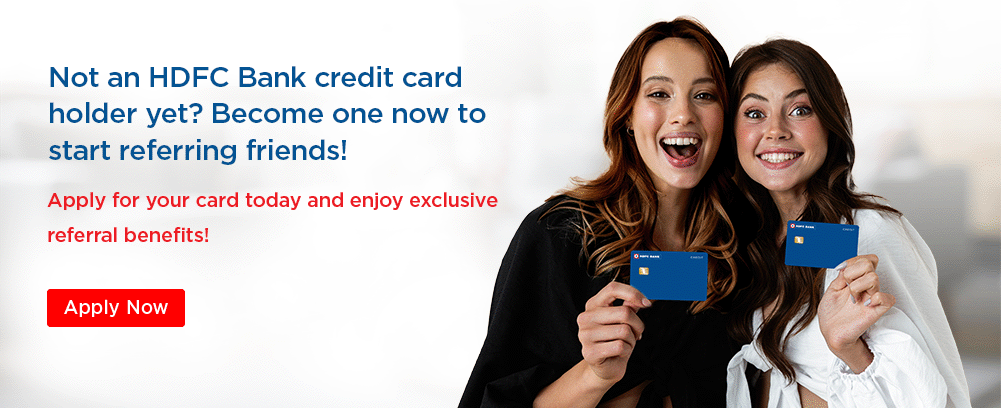 HDFC Bank Referral Program - Earn ₹1,000 in Vouchers Every Month